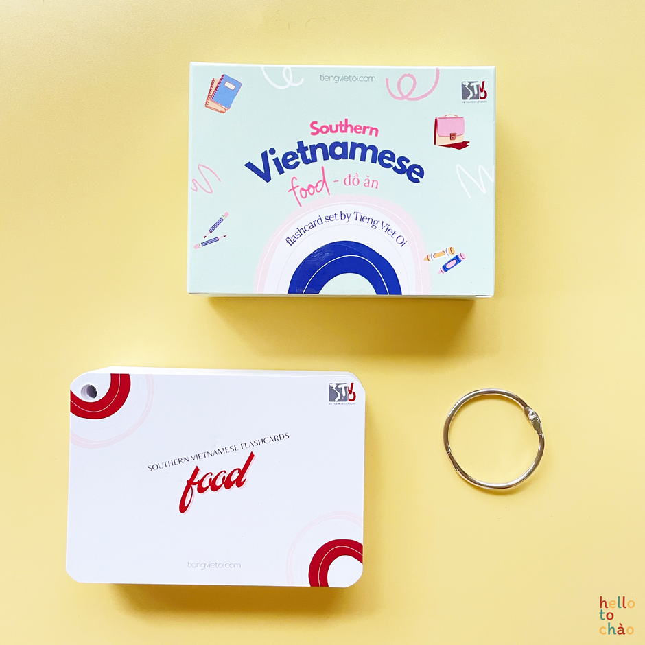 Bilingual Vietnamese Flashcards | Vietnamese learning materials for ...