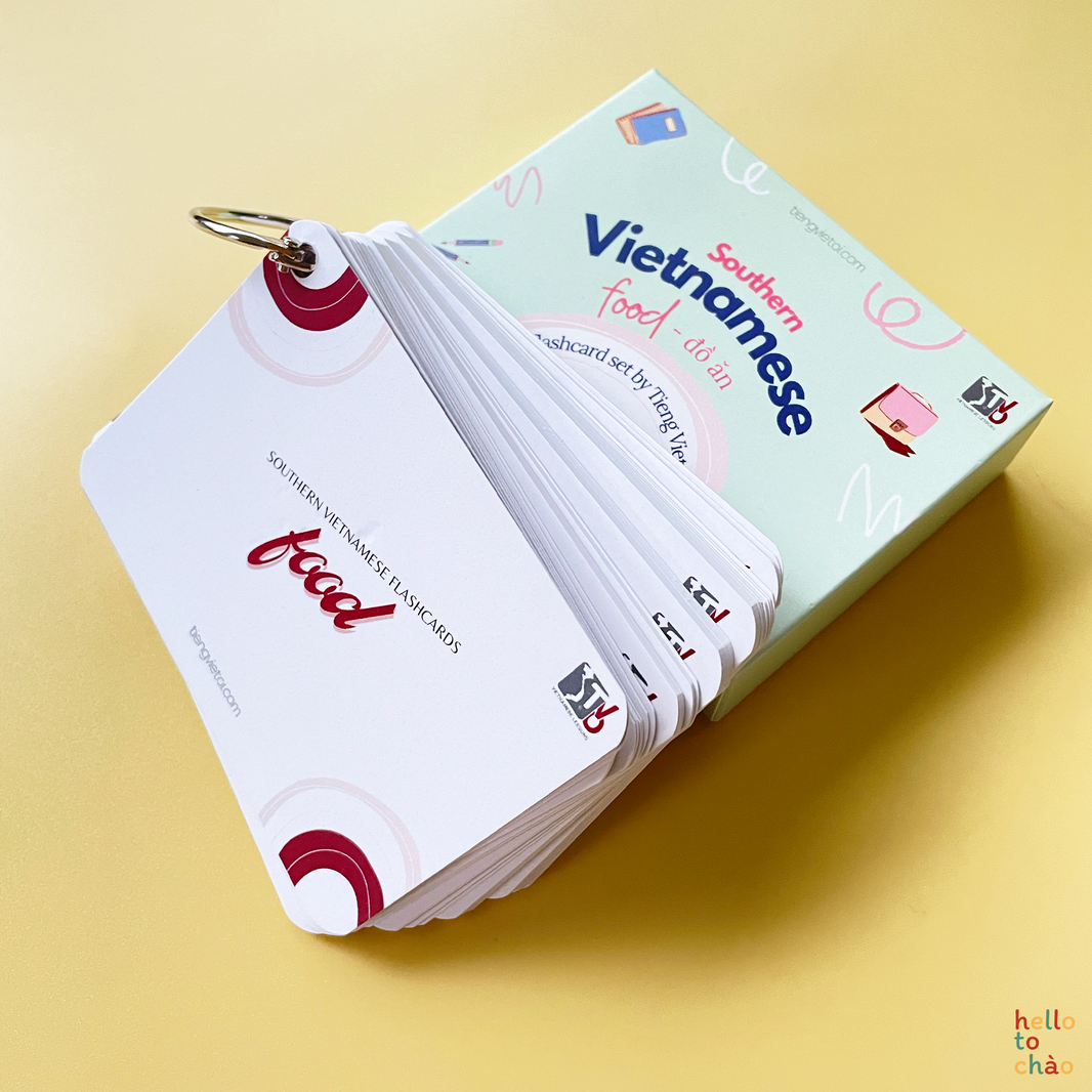 Bilingual Vietnamese Flashcards | Vietnamese learning materials for ...
