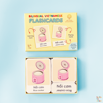 Bilingual Vietnamese Flashcards | Vietnamese learning materials for ...