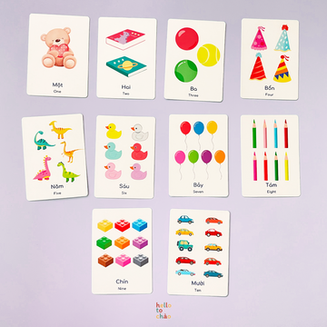 Bilingual Vietnamese Flashcards | Vietnamese learning materials for ...