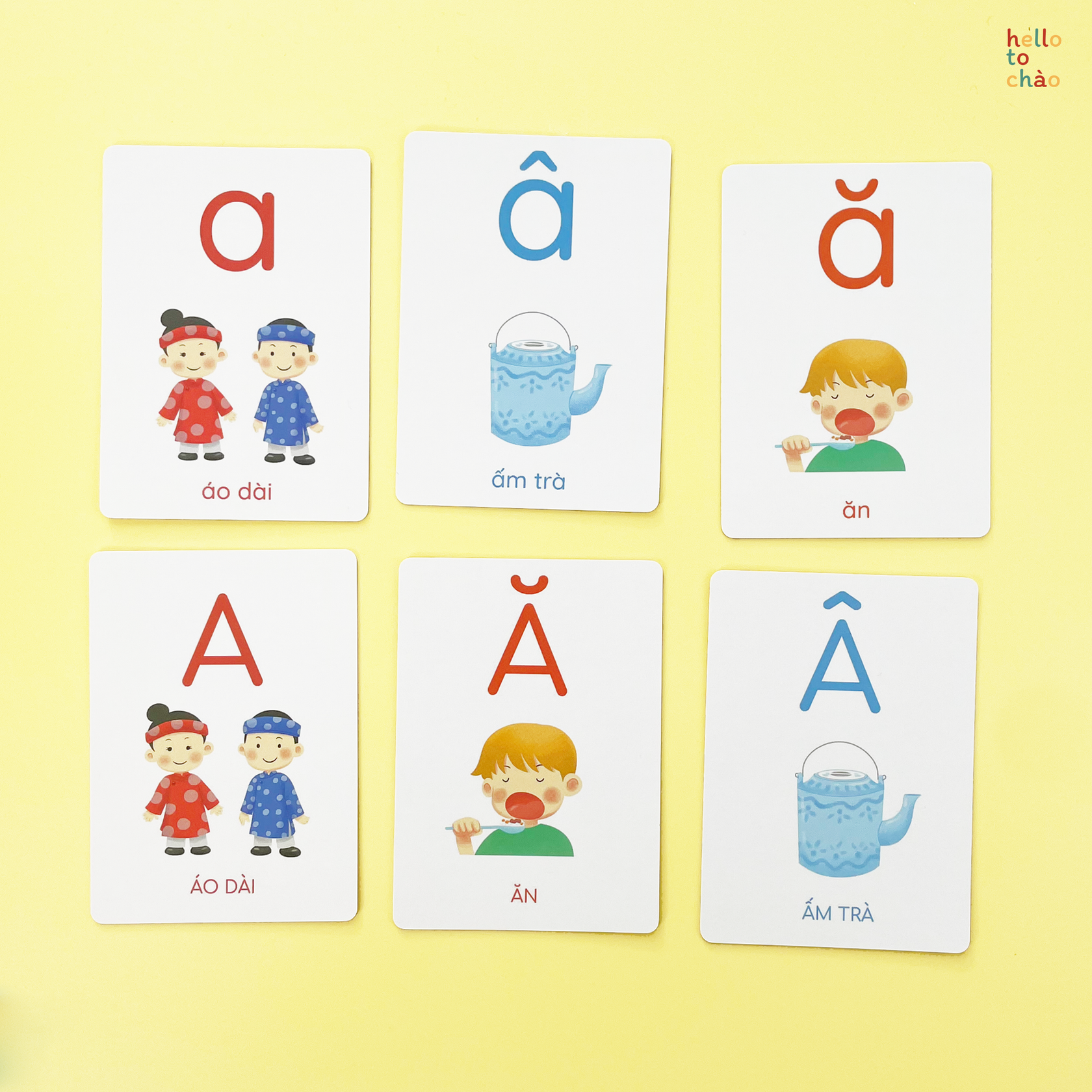 Vietnamese Alphabet Flashcards – Hello To Chào